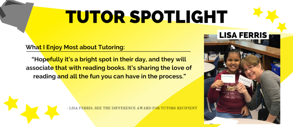 Tales from the Tutors: Lisa Ferris is BEE-ing the Difference | AR Kids Read